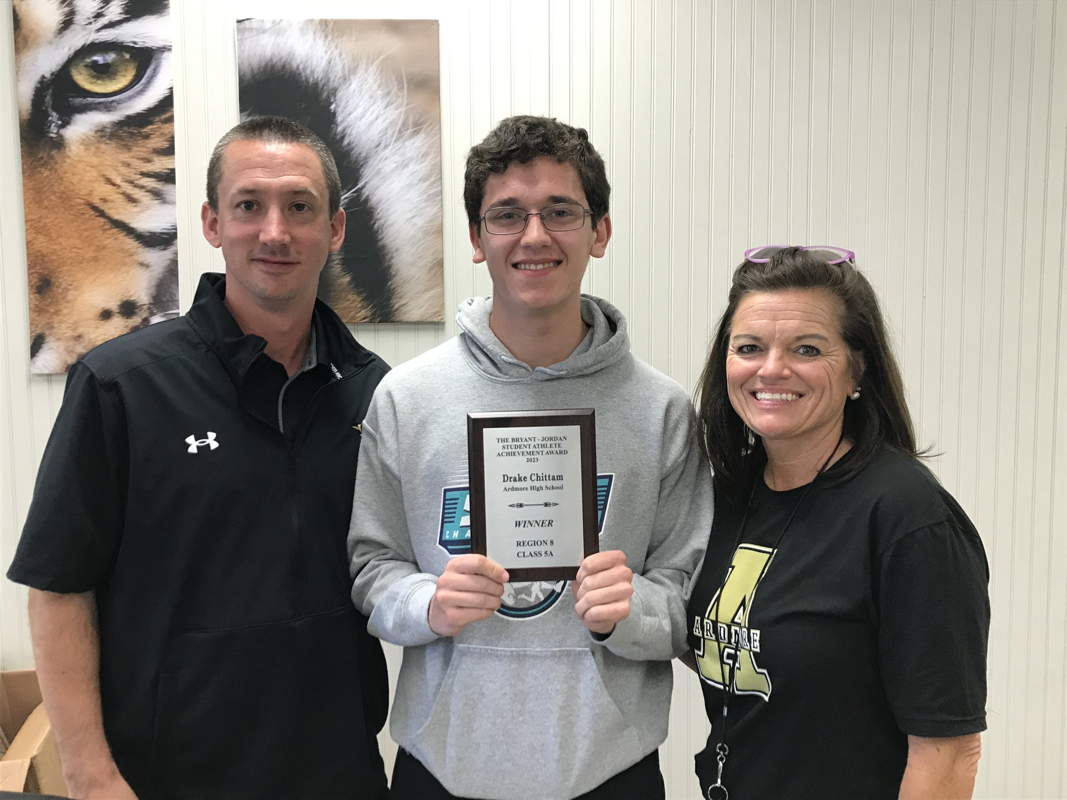 Student-athlete Drake Chittam earns prestigious honor | Athens The News ...