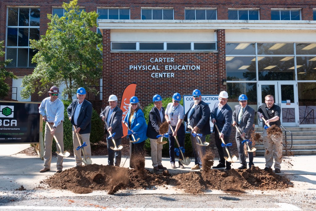 Athens State breaks ground on Carter Hall expansion, renovation ...