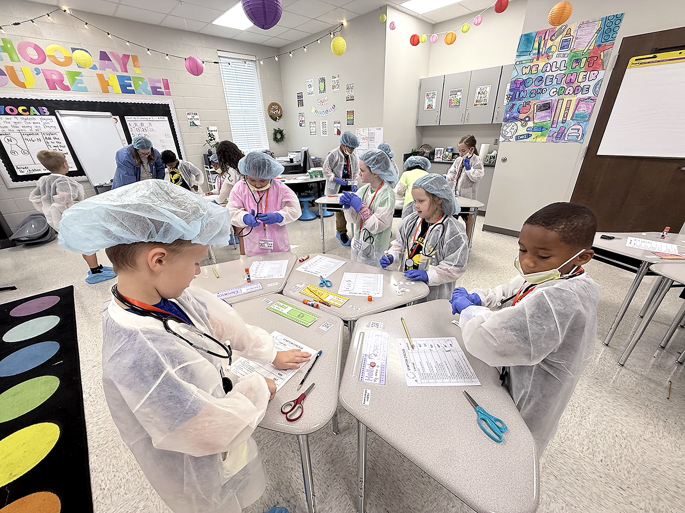 Julian Newman students in Athens don stethoscopes to play ‘Math Doctor ...